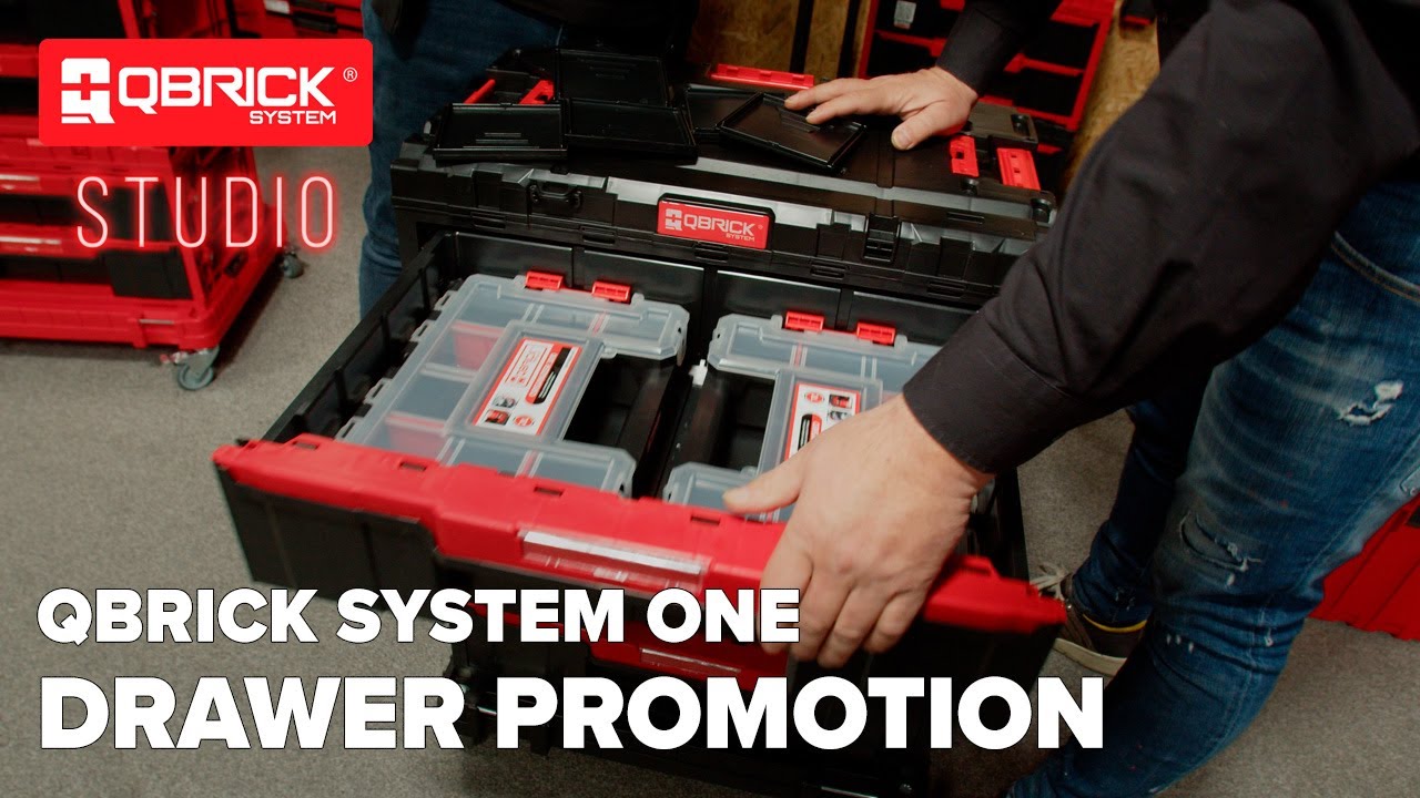 Szuflady Qbrick System ONE w super promocyjnym zestawie - QBRICK STUDIO ...
