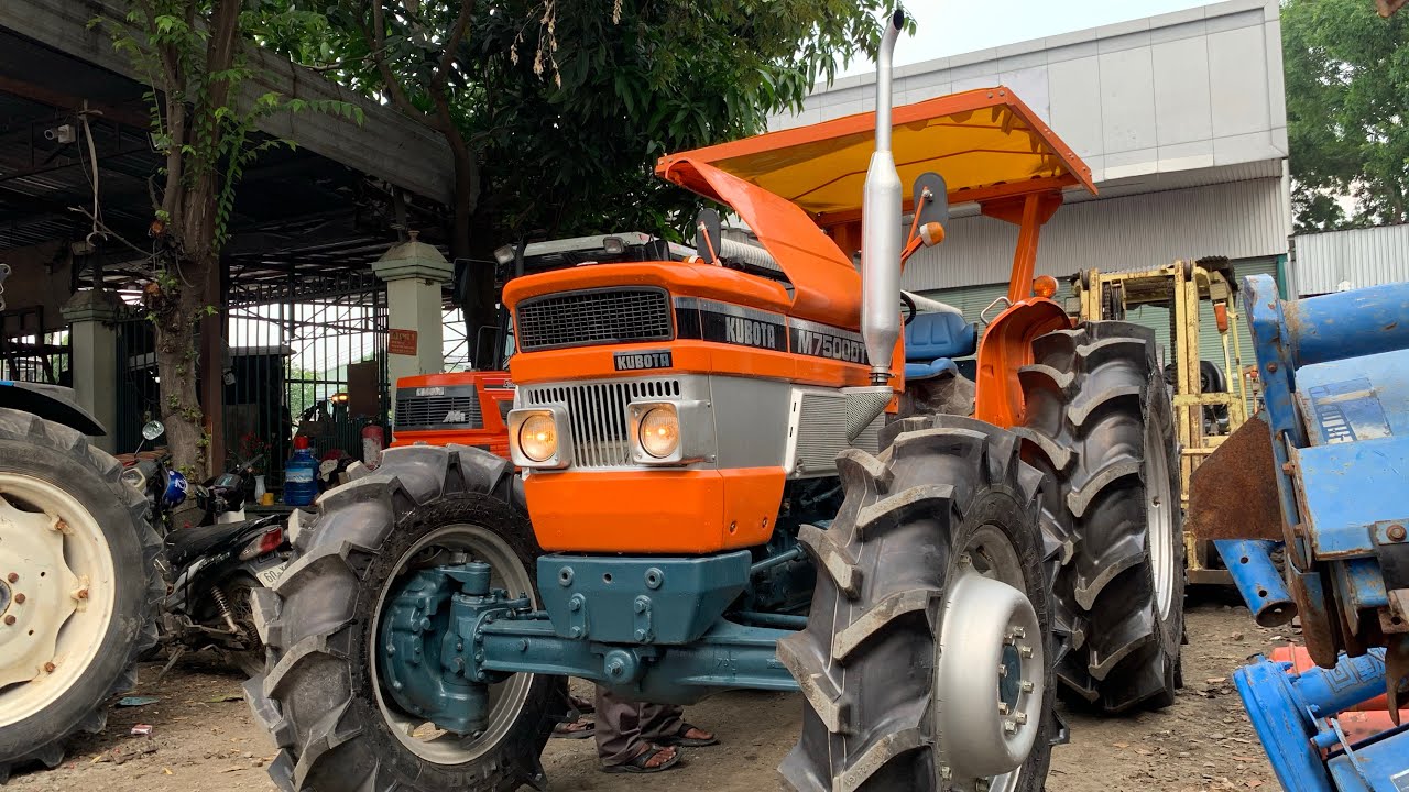 Máy Cày| KuBoTa M7500DT- A| Bản Giới Hạn Đặc biệt/ 81HP| Đã Về Kiêng ...