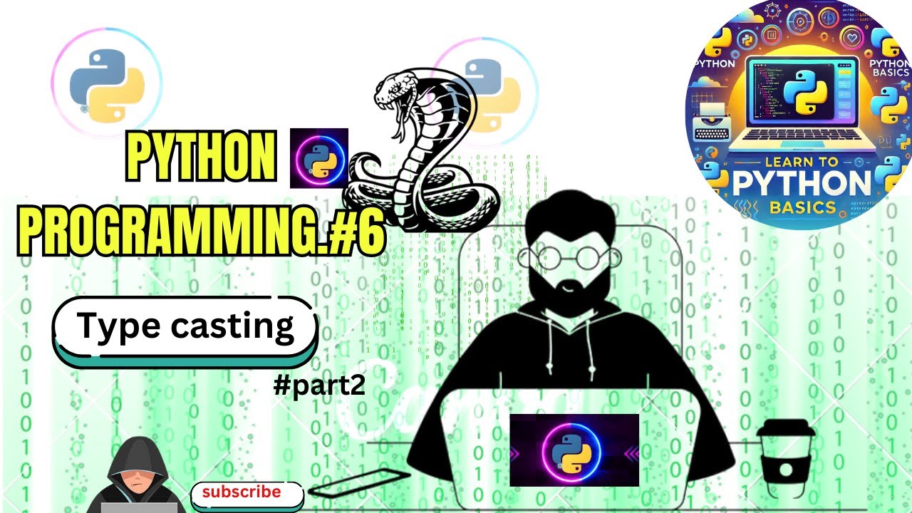 Typecasting In Python Part 2 Python 6 Python Youtube 9965