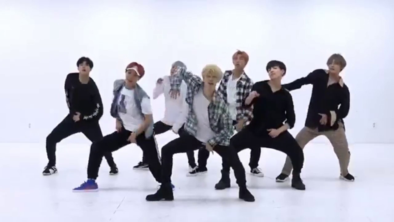 Mirrored And Slowed 25 Bts ‘dna Dance Practice Youtube
