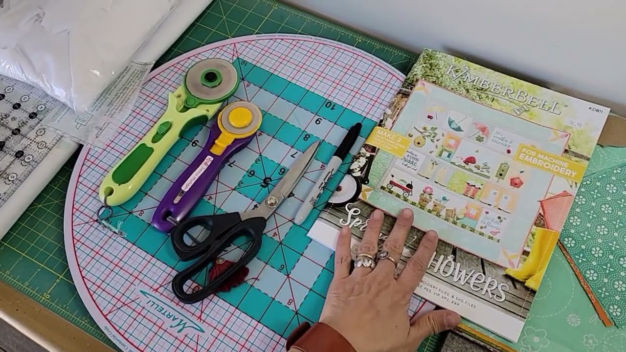 Kimberbell Spring Showers Sew Along: Prep Video - YouTube