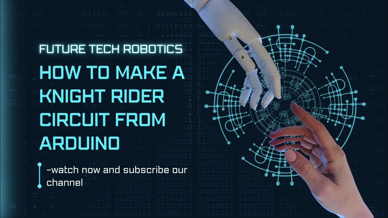 how to make a knight rider circuit from arduino - YouTube