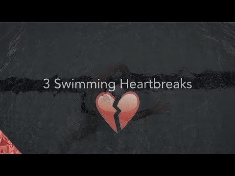 Only swimmers will understand. 3 swimming heartbreaks