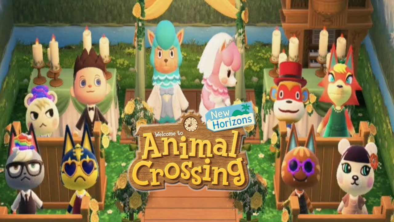 Let's Build and Then go to a Wedding Animal Crossing New Horizons #16 ...