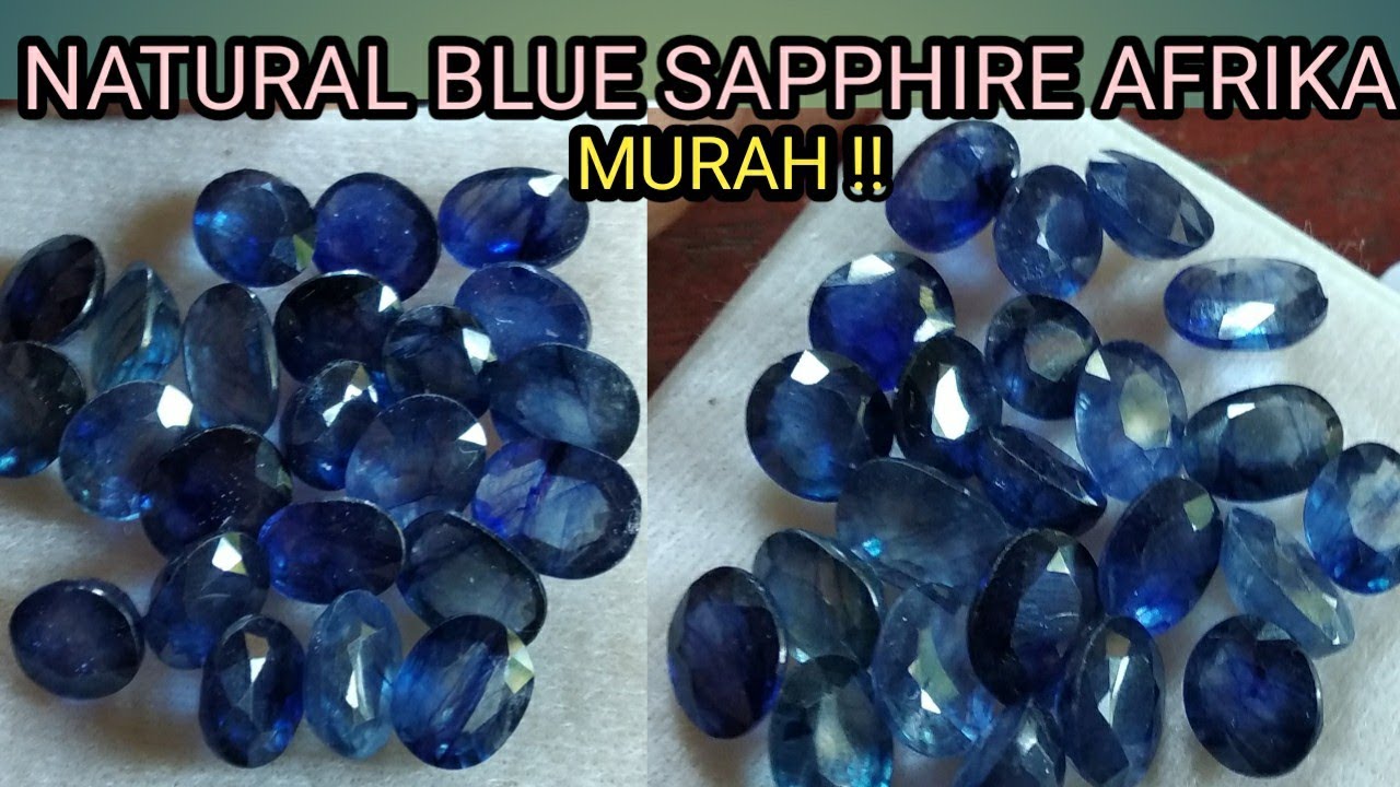 REVIEW BATU BLUE SAPPHIRE ASLI !!082265019280 - YouTube