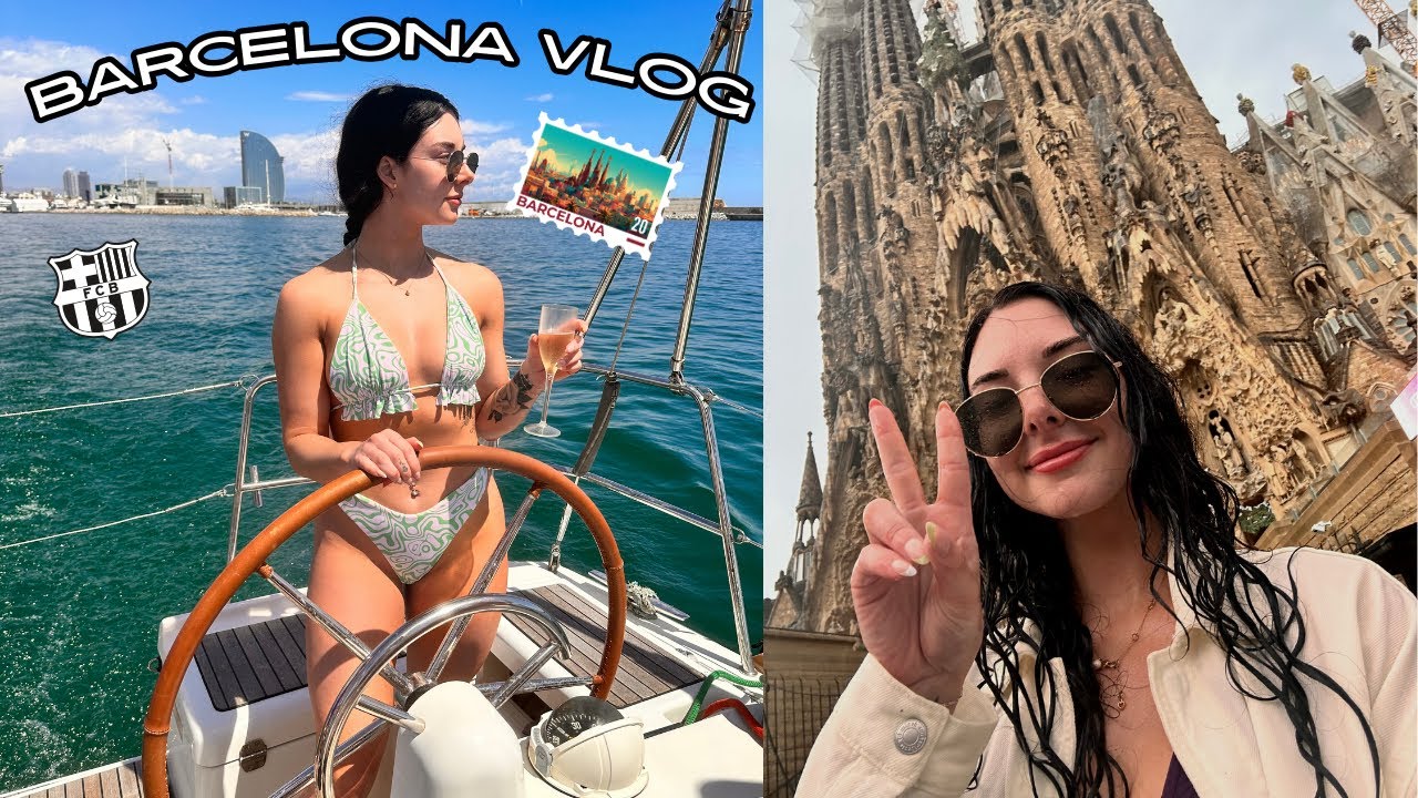 Barcelona Vlog - Getting soaked - YouTube