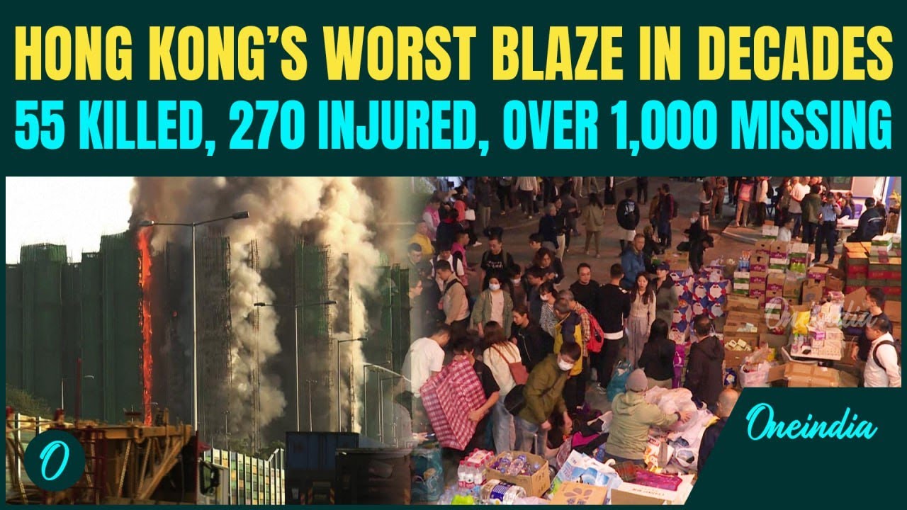 Hong Kong High Rise Fire Explained | What Ignited Blaze? |Who’s Behind Deadliest Fire that ...