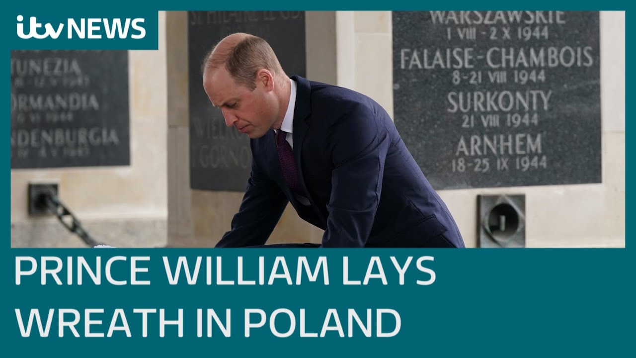 Prince William follows in late Queen's footsteps on poignant Poland ...