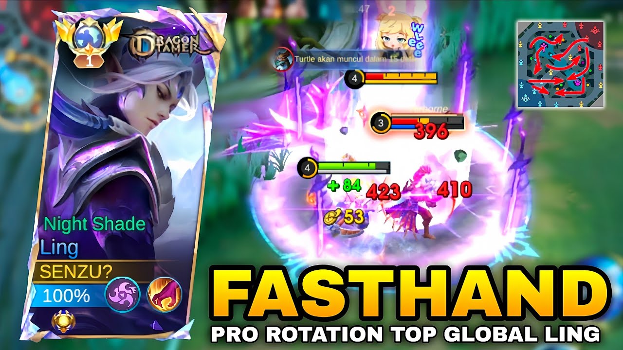 LING FASTHAND PRO ROTATION ( MACRO MICRO ) TRICK TO DOMINATE EVERY ...