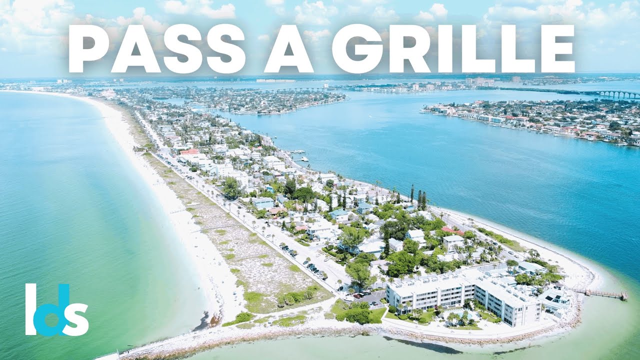 Pass A Grille Beach, Fl | Drone Shot - YouTube