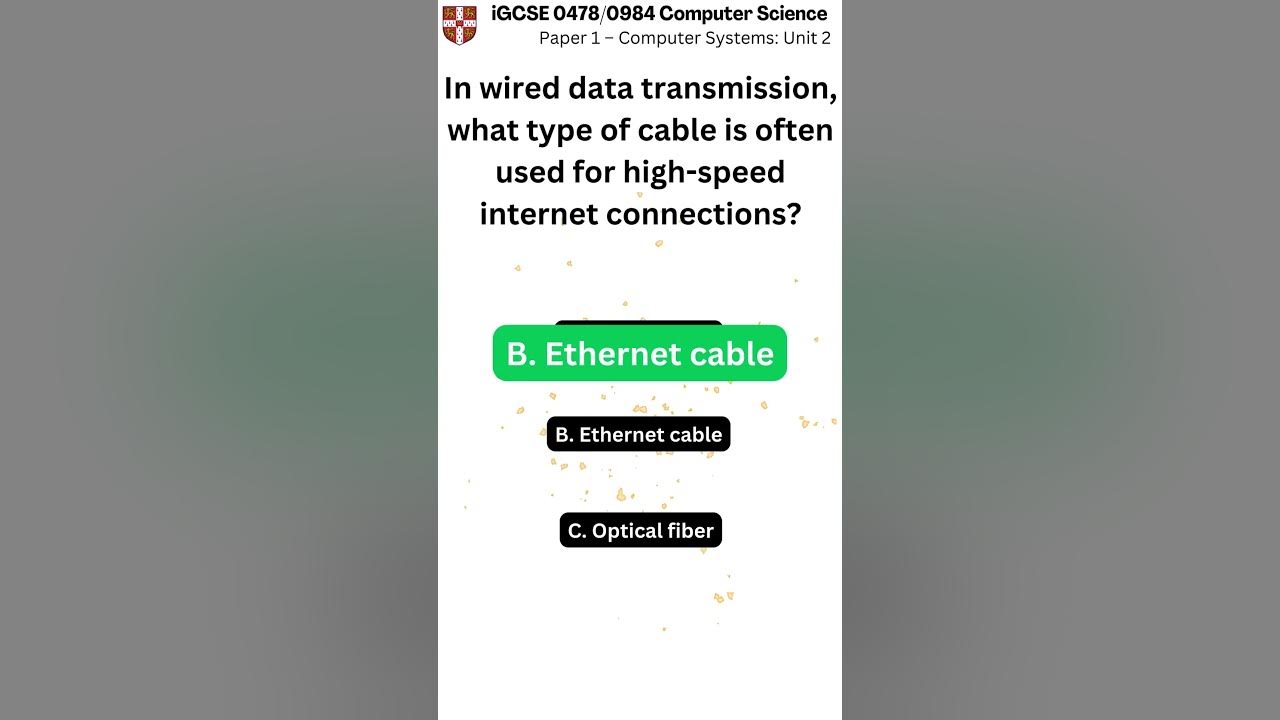 iGCSE Computer Science 0478 0984 Paper 1 Unit 2 q012 v1 - YouTube