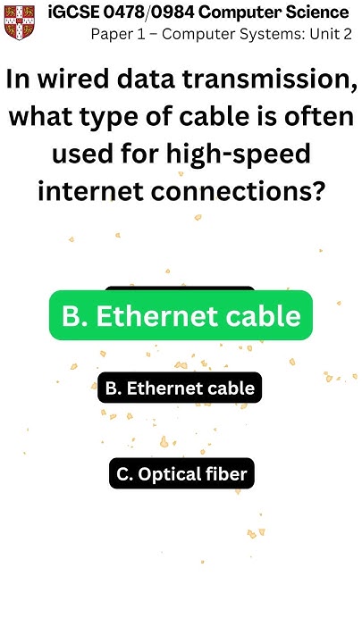iGCSE Computer Science 0478 0984 Paper 1 Unit 2 q012 v1 - YouTube