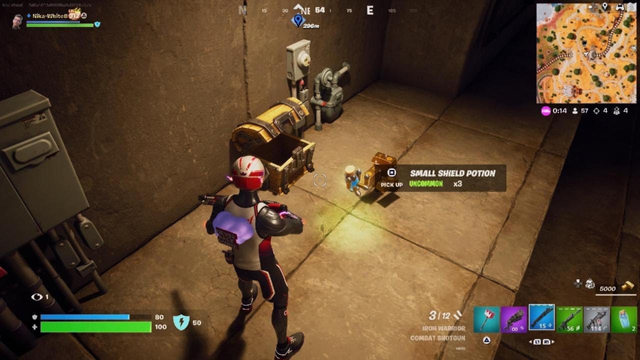 Fortnite legendary minigun - YouTube