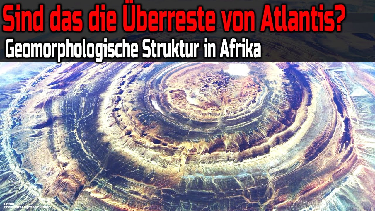 Sind das die Überreste von Atlantis? - Geomorphologische Struktur in ...
