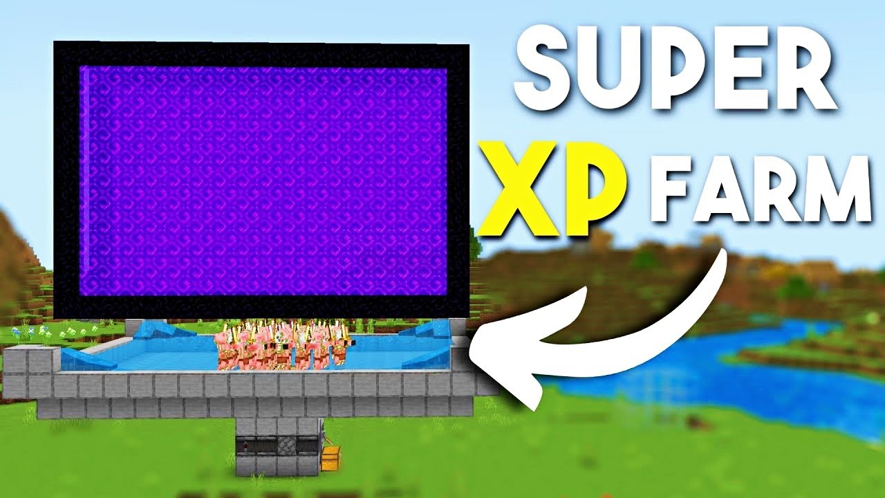 SUPER FAST XP FARM - 1.21 Minecraft Bedrock & Pocket Edition - YouTube