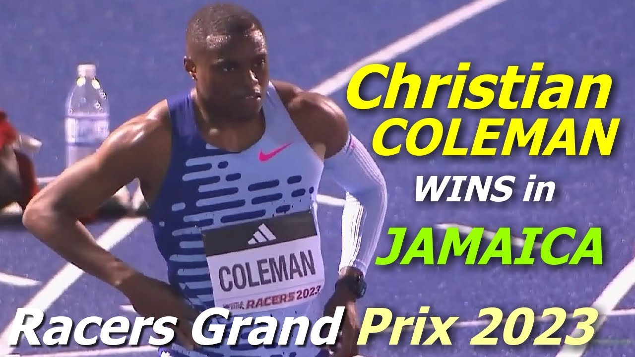 USA Christian COLEMAN Holds Off Kadrian GOLDSON | RACERS GRAND Prix ...