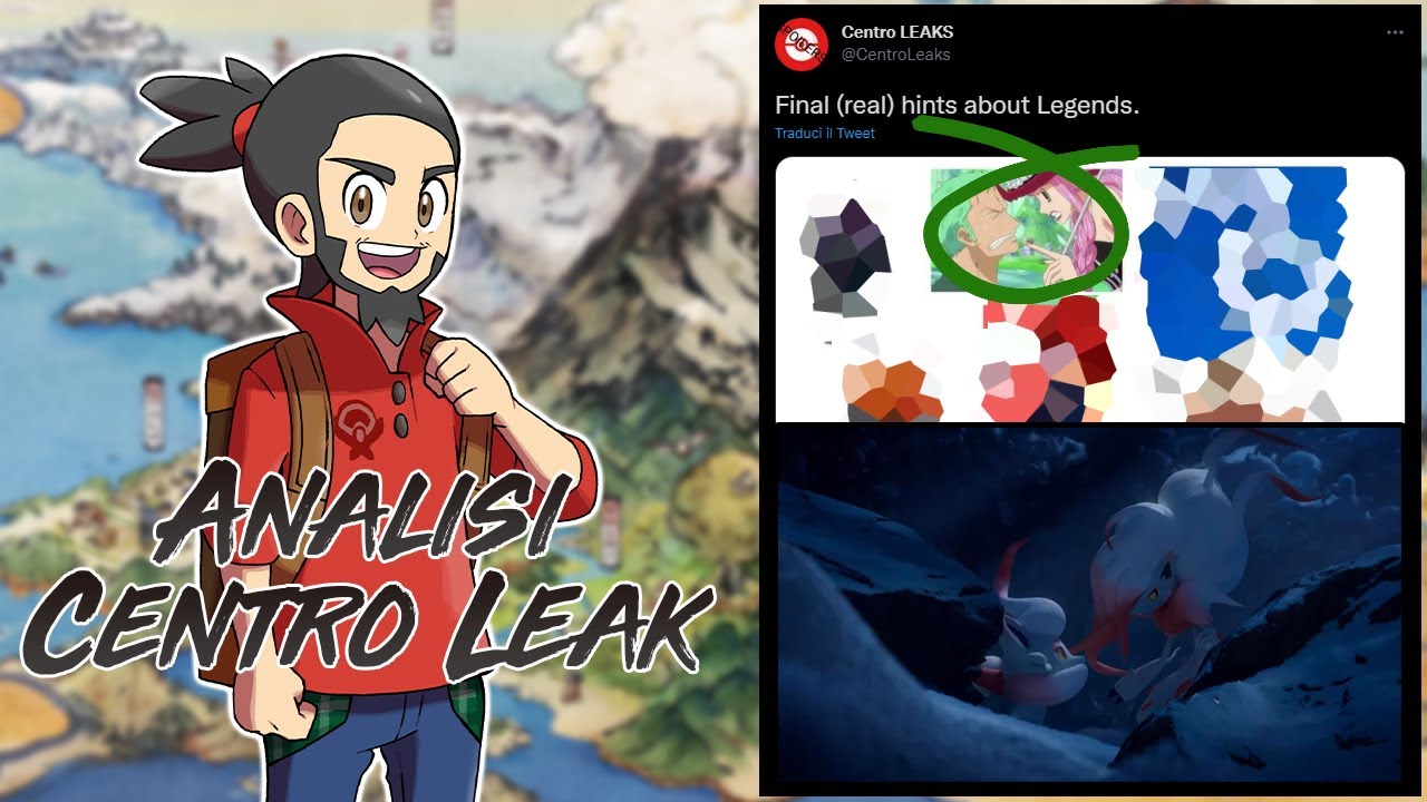 Analisi in live del "Centro Leaks Riddle" di Leggende Pokémon Arceus w ...