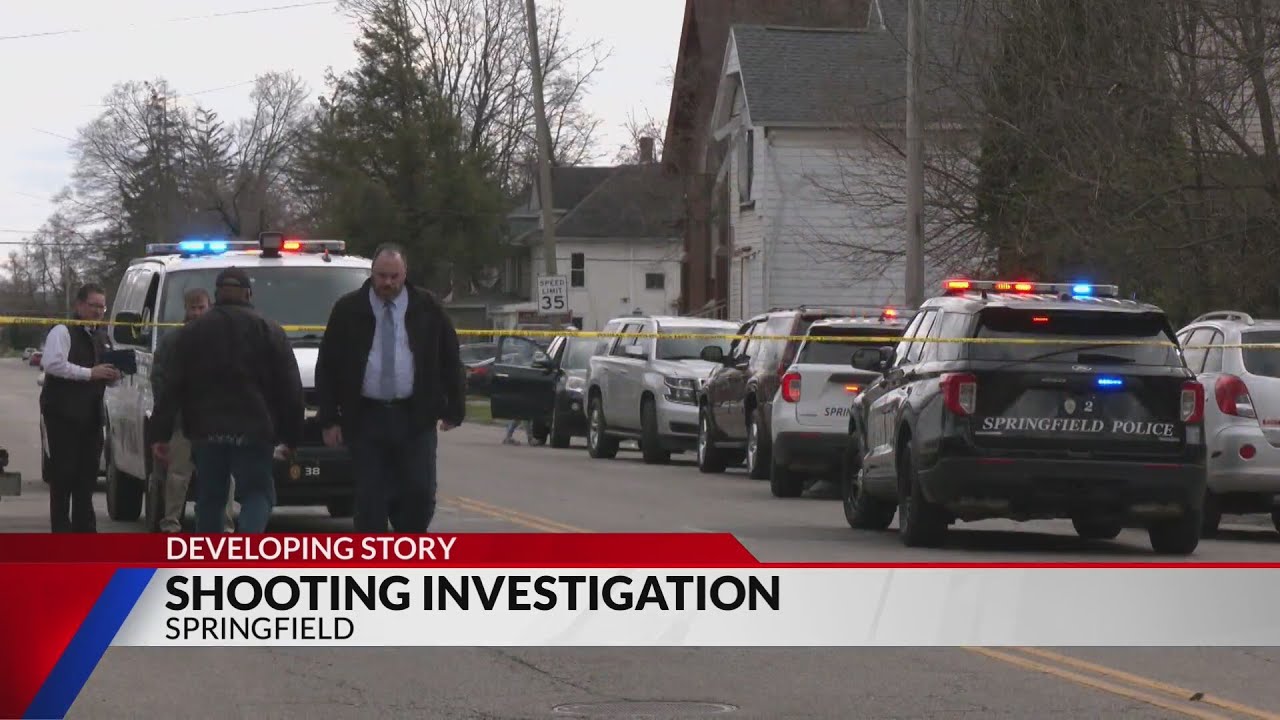 Springfield Police investigating shooting on South Center Street - YouTube