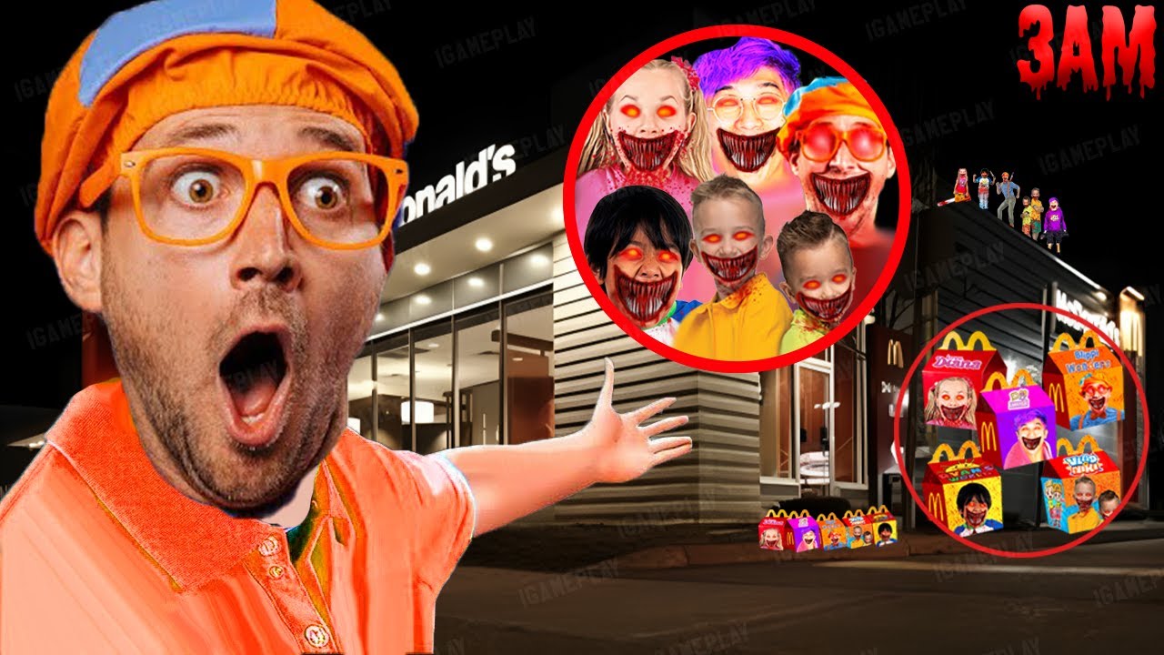 DRONE CATCHES CURSED VLAD & NIKI.EXE, RYAN'S WORLD, BLIPPI, LOVE DIANA ...