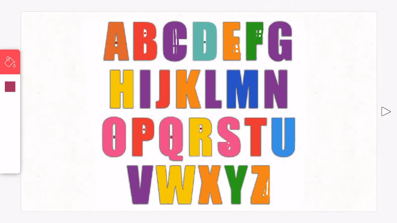 tvoSKITS letters in tvokids letters colors - YouTube