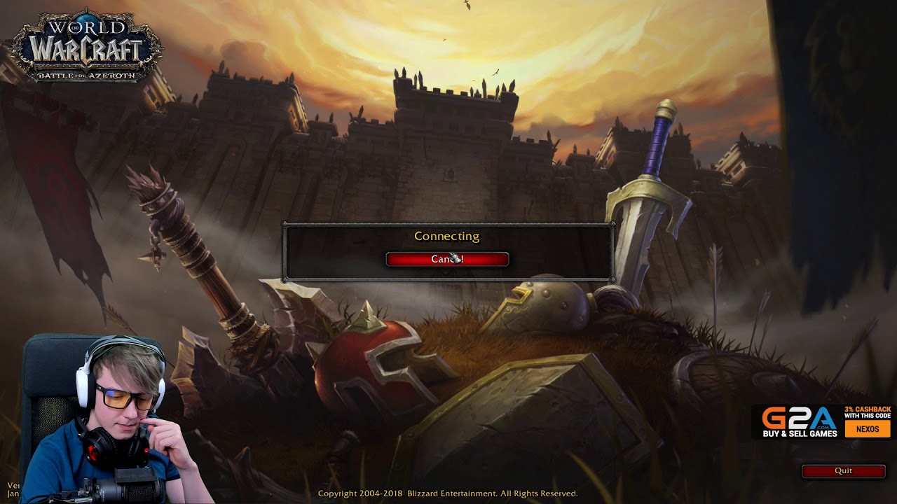 RADA LOA (Raid #4) - World of Warcraft: Battle for Azeroth - YouTube