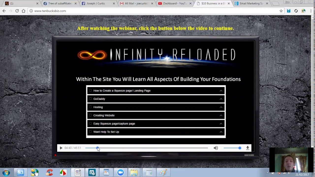 Infinity Reloaded The Big Picture! How I Market Online! - YouTube