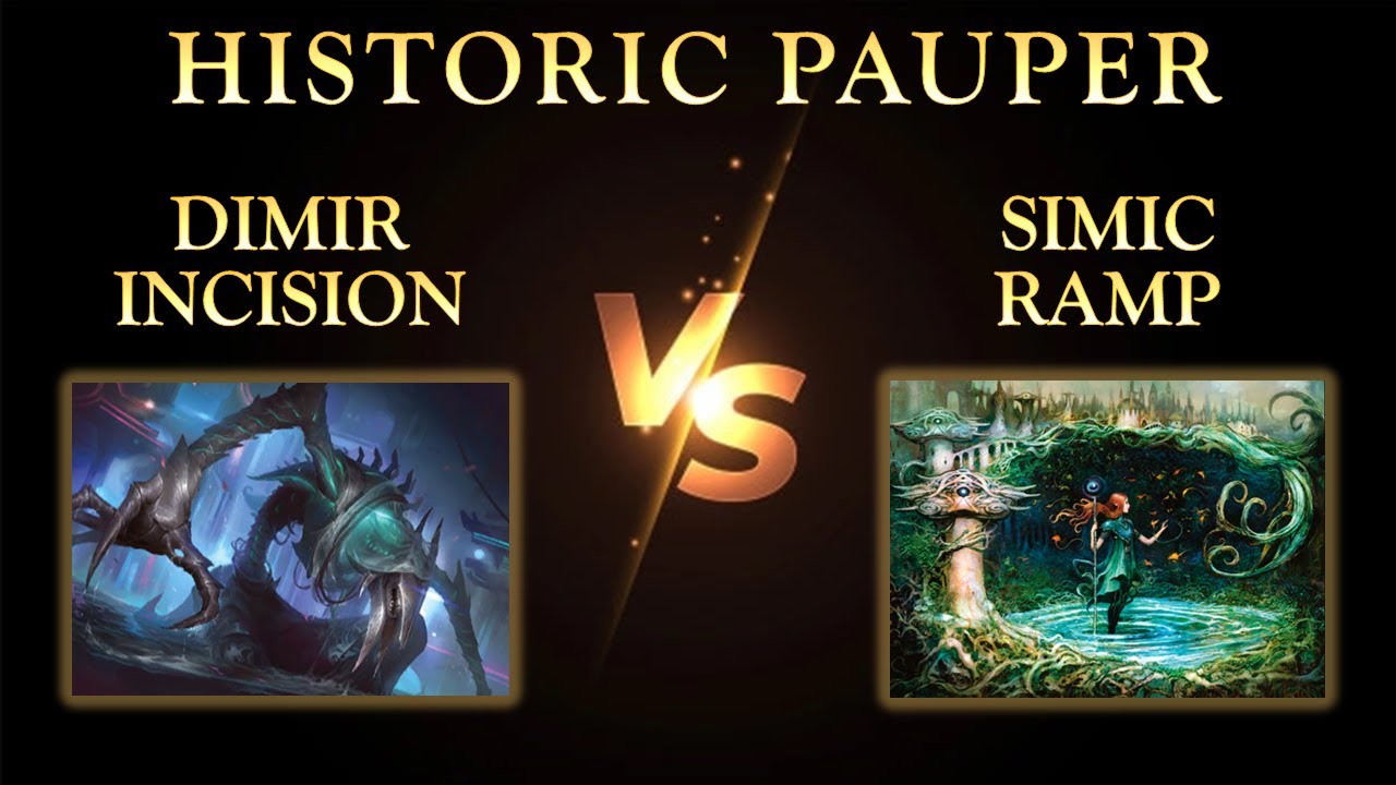 H.Pauper Live S9W7: Dimir Incision vs. Simic Ramp - YouTube