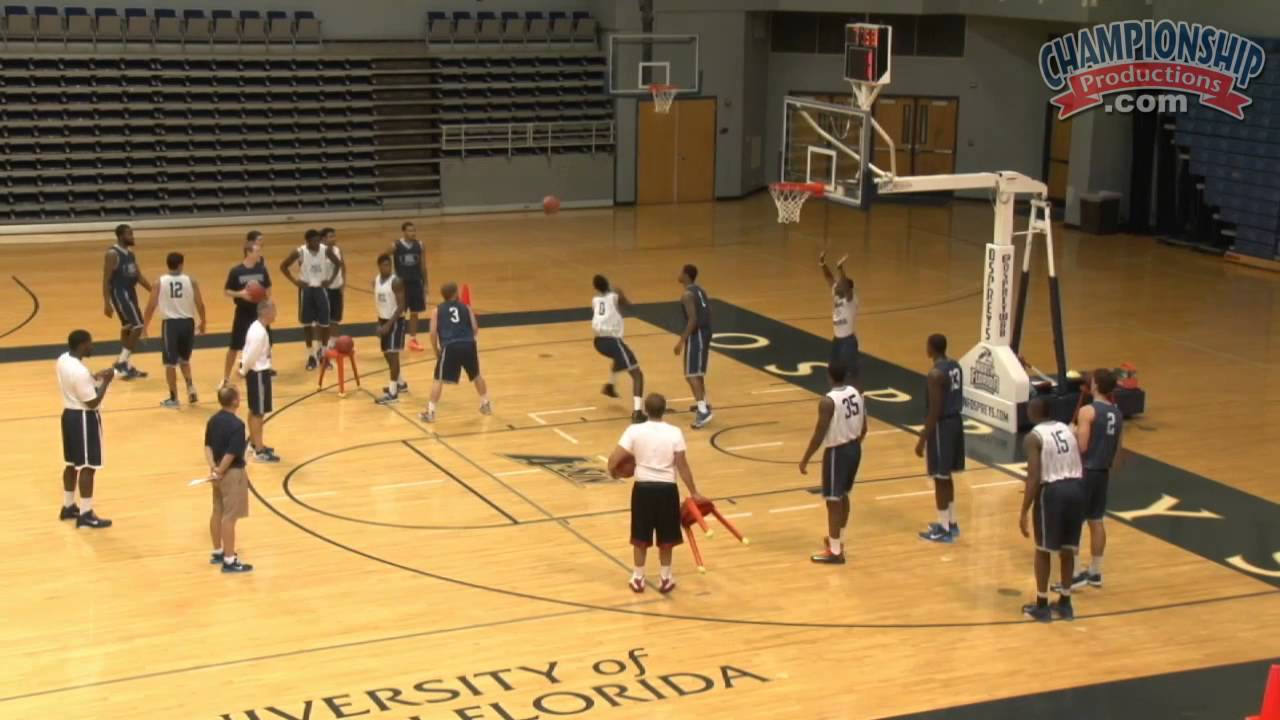 Competitive Practice Drills for Defense - YouTube