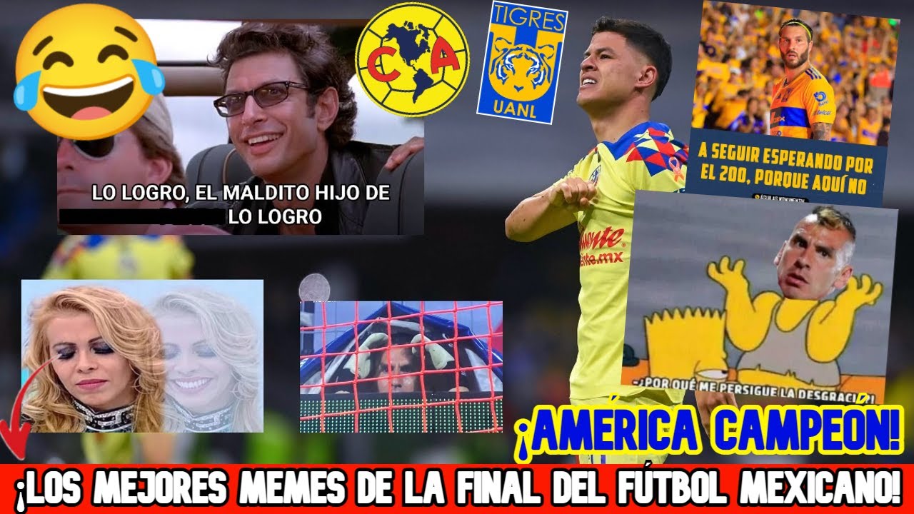 😂¡LOS MEJORES MEMES DE AMÉRICA CAMPEÓN EN LA FINAL DE LA LIGA MEXICANA ...