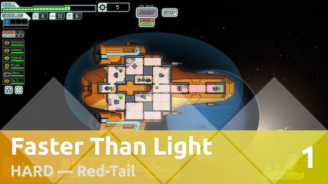 Прохождение FTL на Hard: Red-Tail (1/6) - YouTube
