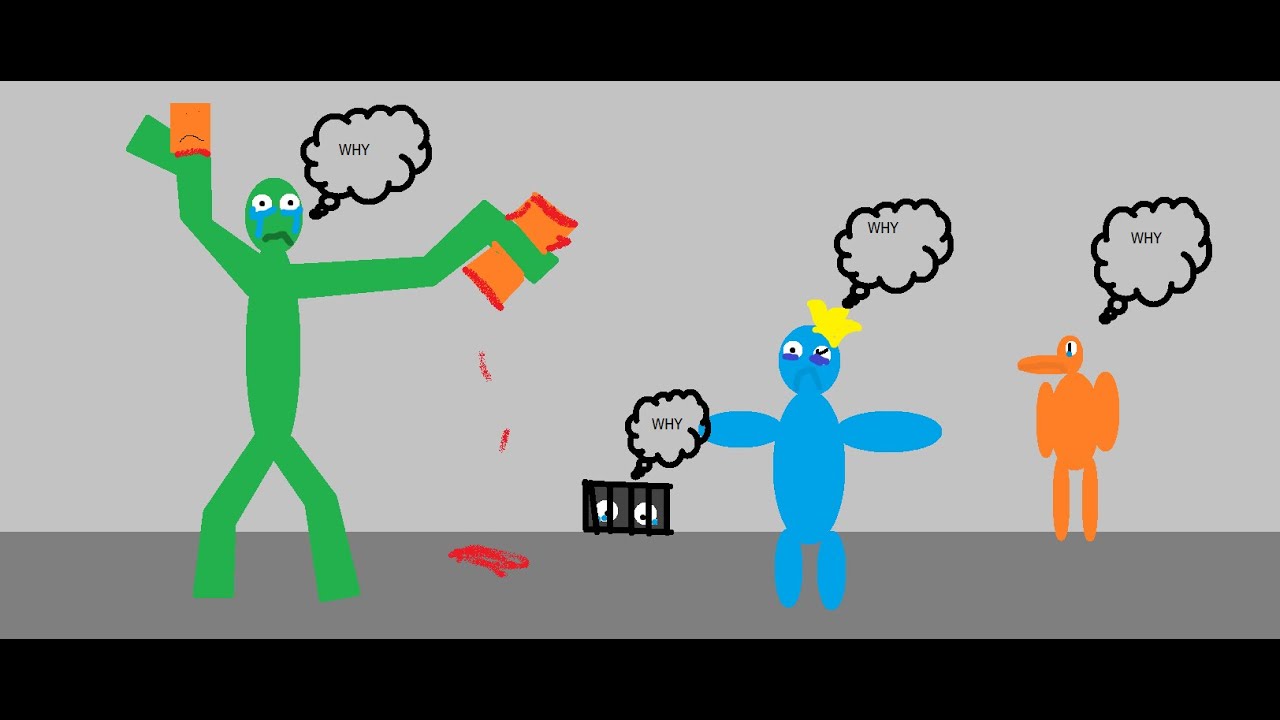 Goodbye rainbow friends :( - YouTube