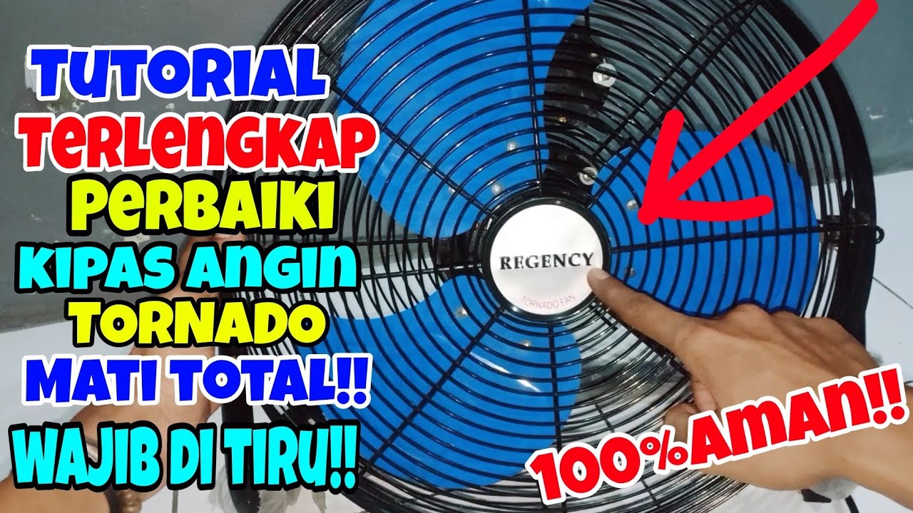 Tutorial perbaiki kipas angin mati total yang aman!! - YouTube
