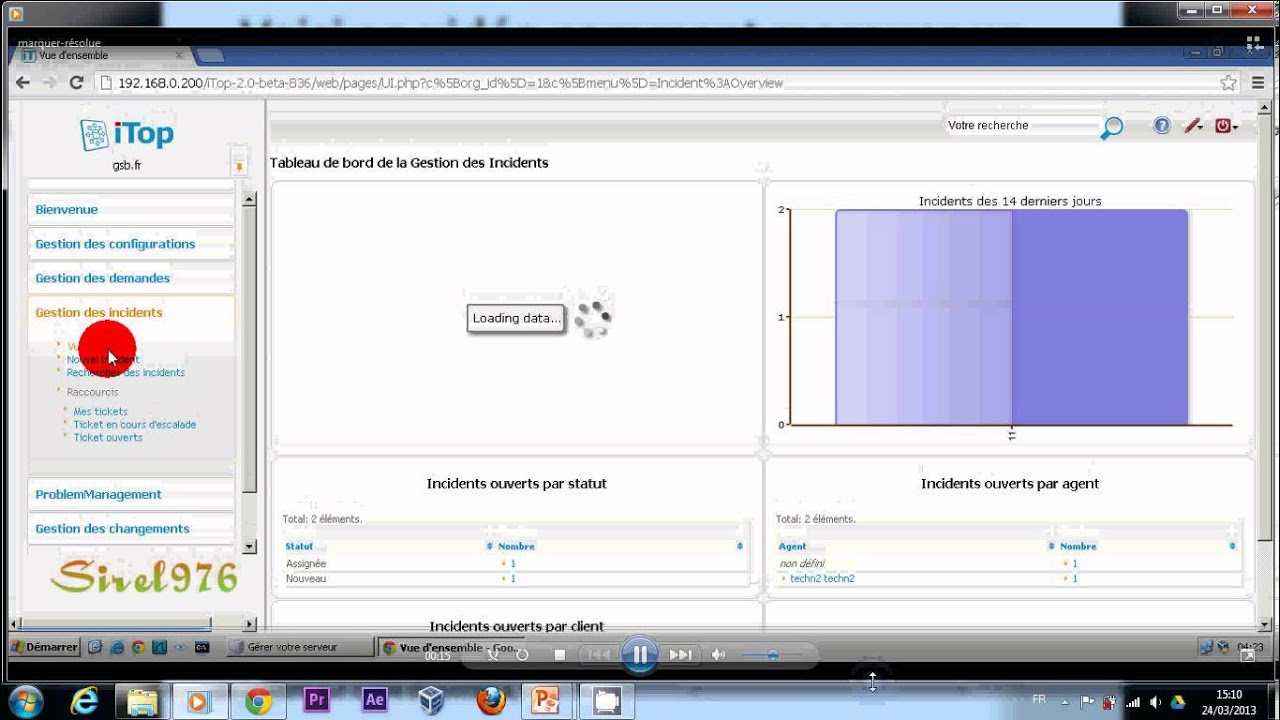 Scénario d'utilisation d'itop combodo- résolution d'incident HelpDesk - YouTube