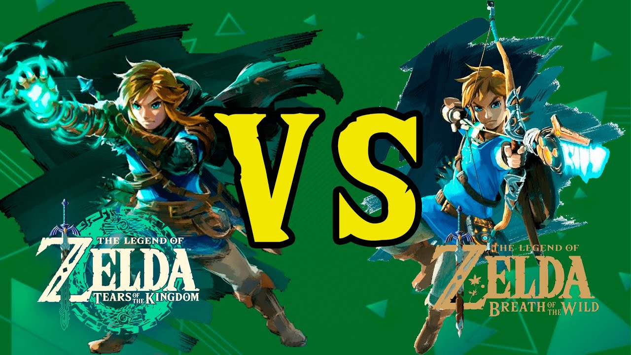 The Legend of Zelda BOTW vs TOTK - YouTube