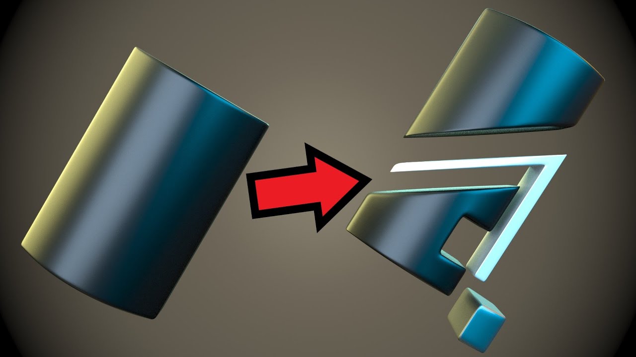 Perfect Topology Mesh Splitting with Quad Cap - YouTube