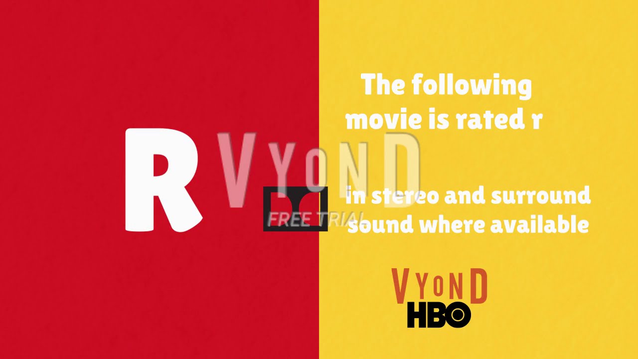 Vyond HBO's Sunday Night Movie Intro And Rated R Bumper - YouTube