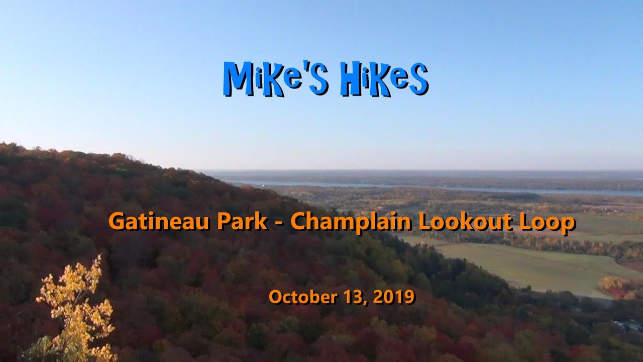 Gatineau Park Champlain Lookout Loop 13Oct2019 - YouTube