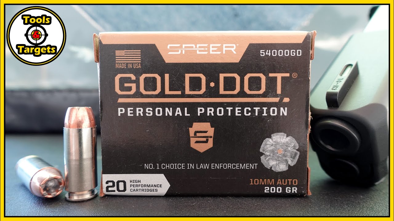 Gold Dot: HOT or NOT?...10mm Speer Gold Dot Self-Defense AMMO Ballistic ...
