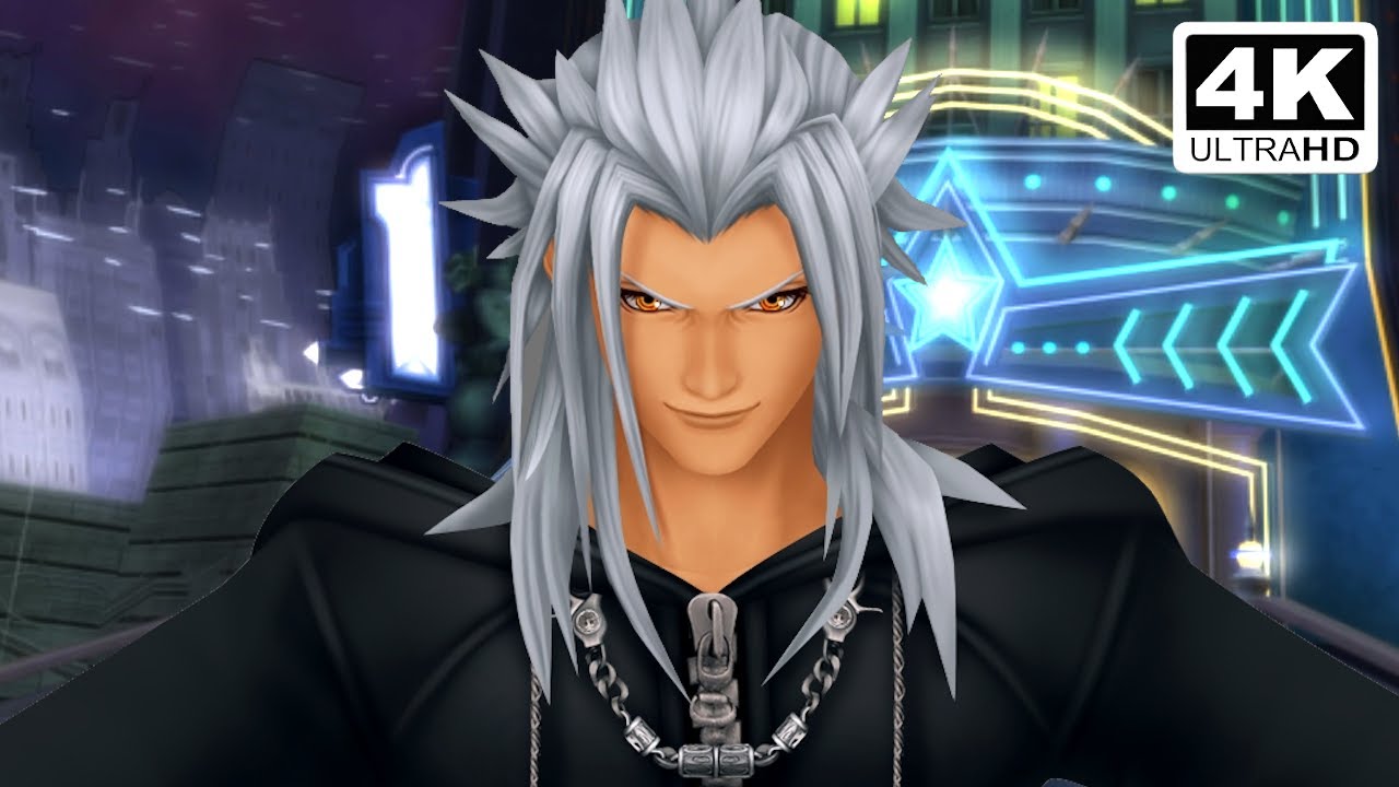 Kingdom Hearts 2 Final Mix PC - Xemnas Boss Fight (4K) - YouTube