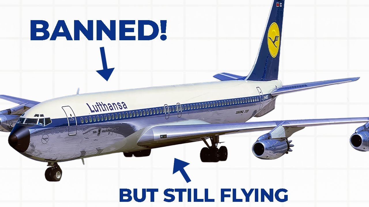 10 Banned Passenger Jets That Still Secretly Fly Today - YouTube