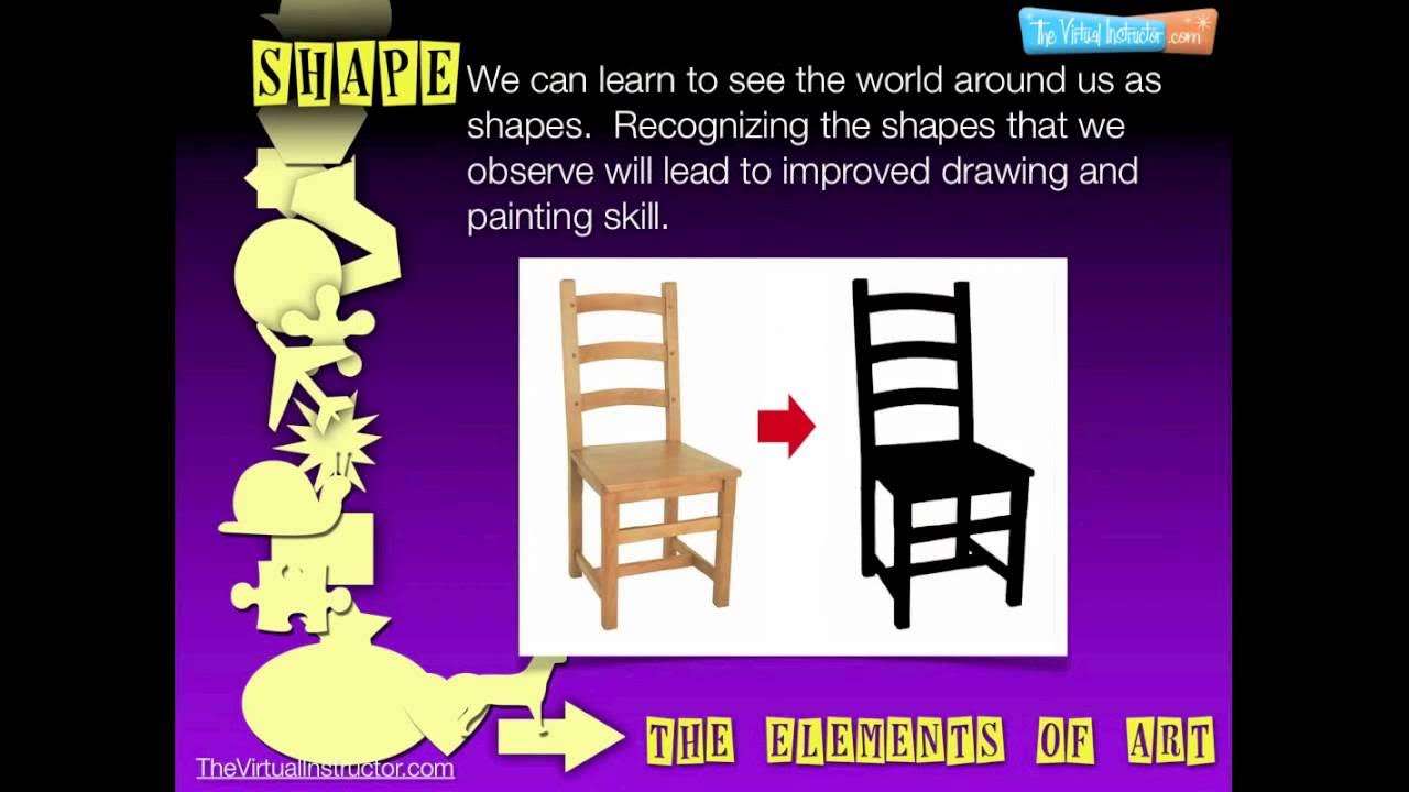 The Elements of Art - Shape - YouTube