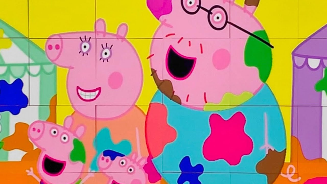 Muddy Festival | Peppa Pig | Puzzle for kids and for fun | Puzzle ...