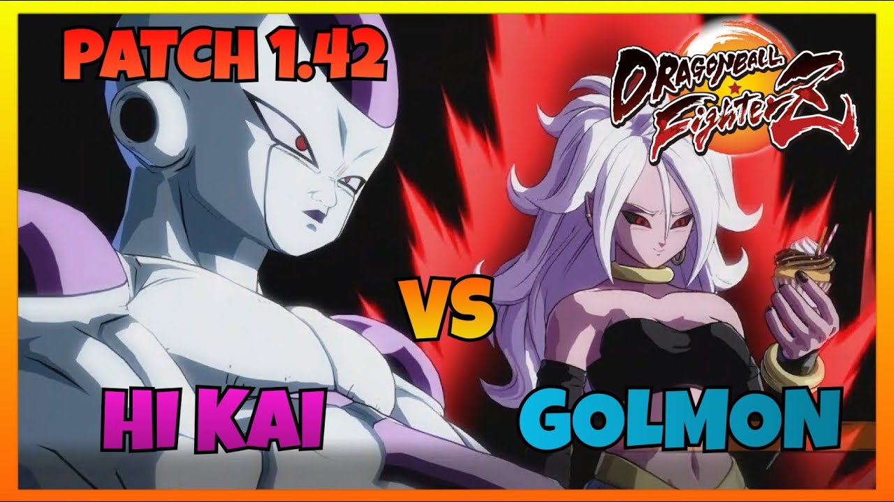 DBFZ 1.42 - HI KAI vs GOLMON gameplays (Ginyu, Frieza, Tenshinhan vs A ...