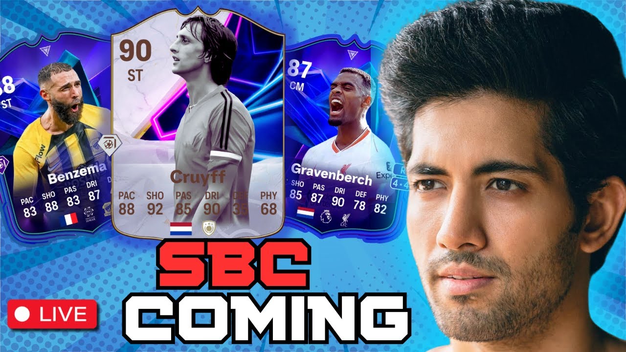 Cruyff SBC LEAKED 🤯 || FC PRO LIVE || EAFC 25 LIVE - YouTube