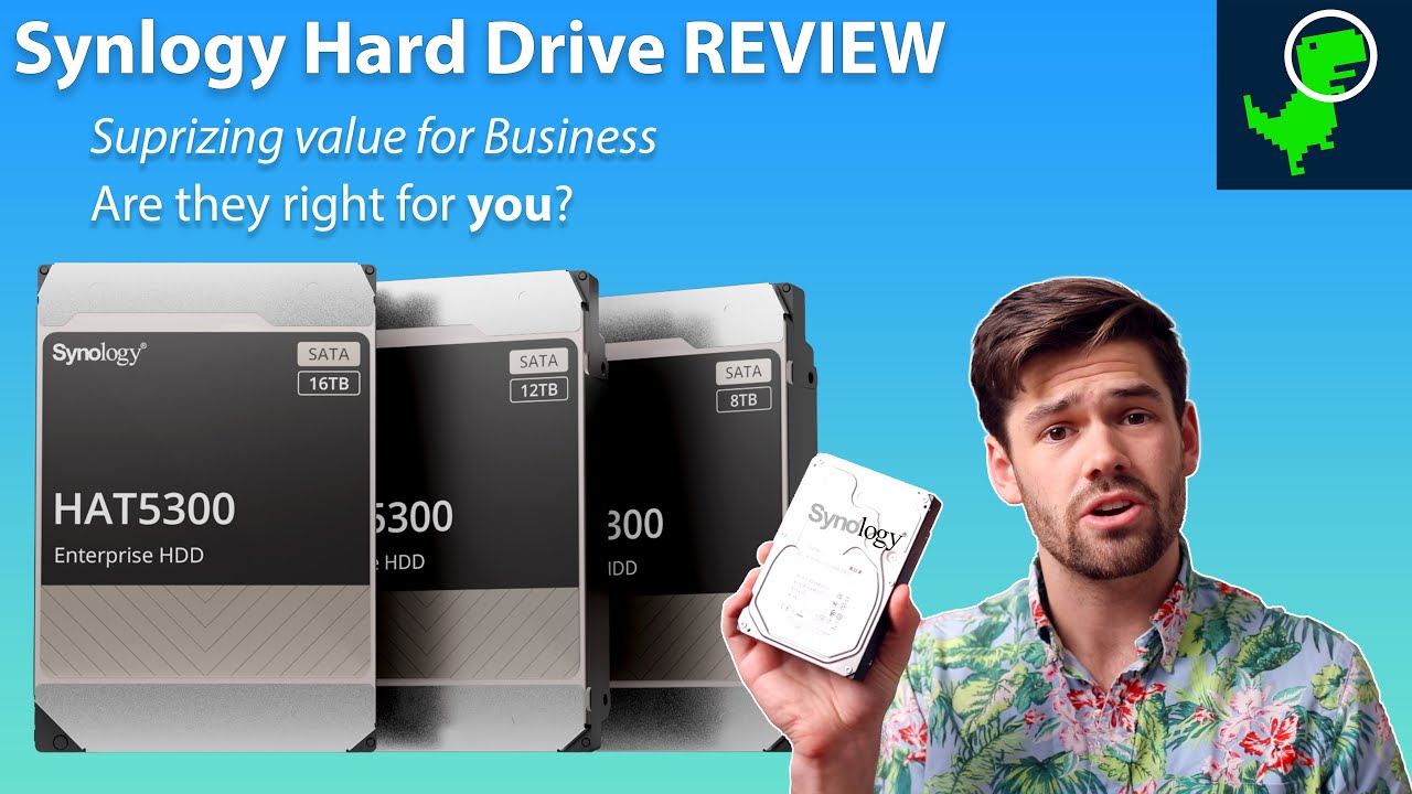 New Synology Hard Drives (HAT5300) - Review - YouTube