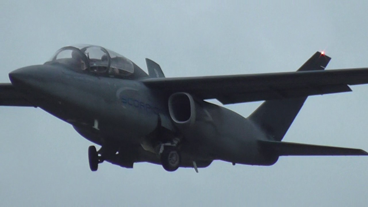 Textron AirLand Scorpion Jet Trainer!! TAKEOFF!! - YouTube