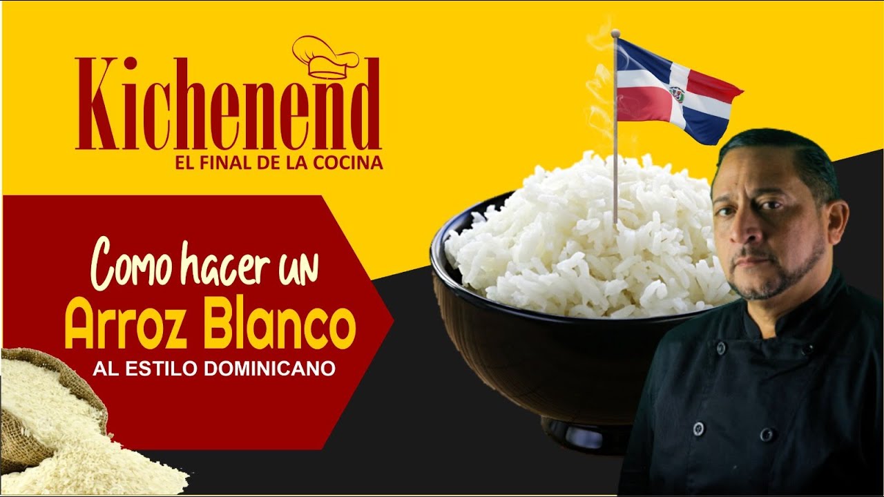 Como hacer un arroz blanco al estilo dominicano. - YouTube