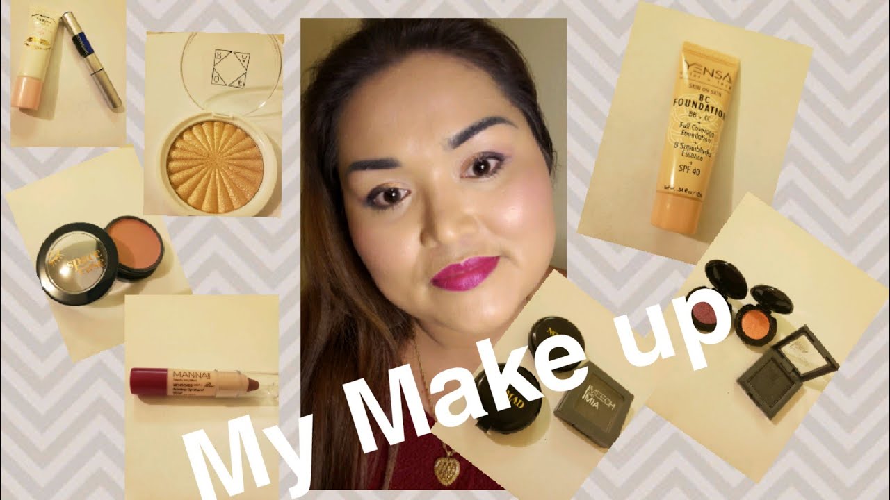 Make-Up Tutorial for begginers || Make up for Oily Skin - YouTube