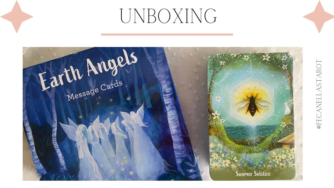 🧚🏻‍♂️ Earth Angels Message Cards🧚🏻‍♂️ #unboxingtarot #unboxing # ...