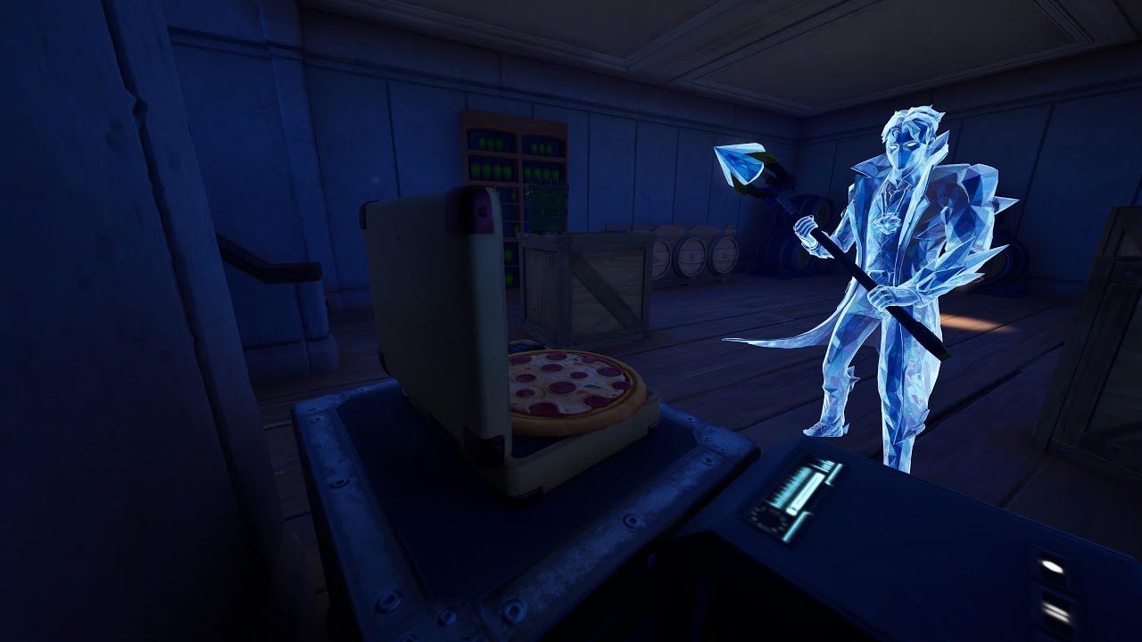 Fortnite - Destroy Evil Brainwashing Pizza turntables - YouTube